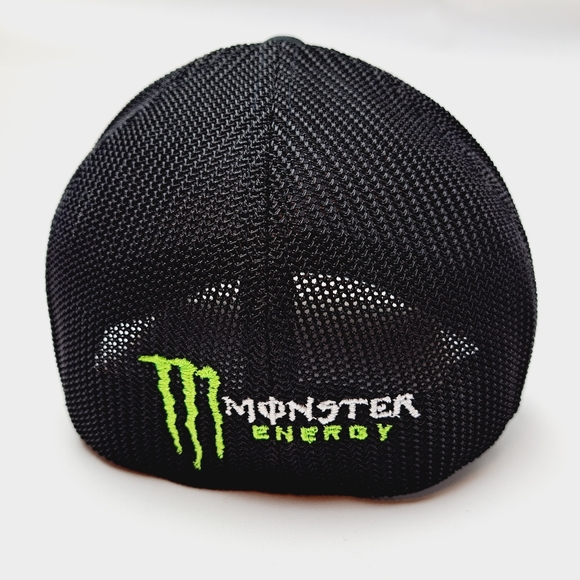 Accessories | Monster Energy Embroidered Flexfit Fitted Mesh Trucker ...